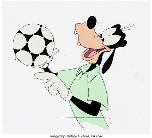 Sport Goofy in Soccermania Scrooge McDuck Production Cel Walt Disney ...