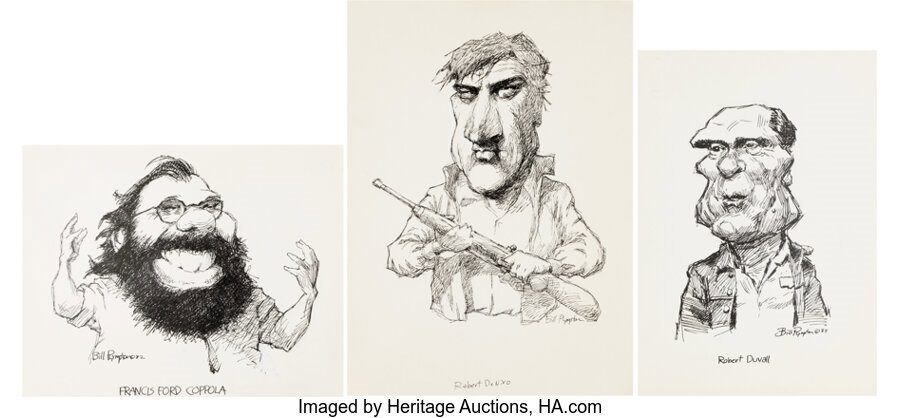 Bill Plympton - Superstars of the 80s Caricatures Original Art Group of ...