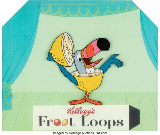 Froot Loops Toucan Sam Television Commercial Production Cel Hanna ...