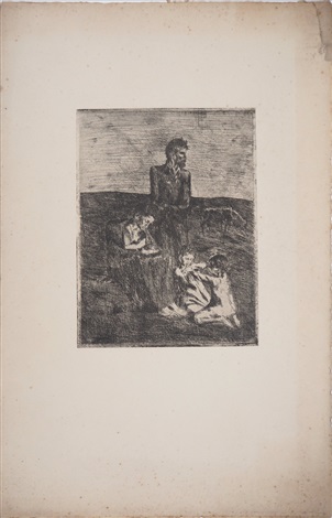 The Saltimbanques The Poor by Pablo Picasso on artnet
