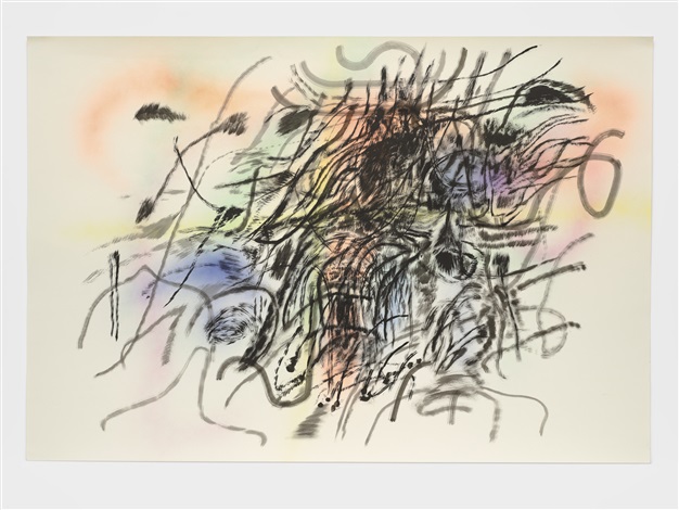 Mind-Wind Field Drawings 18 by Julie Mehretu on artnet