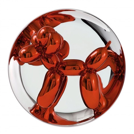 Balloon Dog orange by Jeff Koons on artnet
