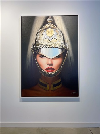 Kate Moss Queens Guard by Michael Moebius on artnet