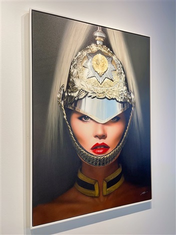 Kate Moss Queens Guard by Michael Moebius on artnet