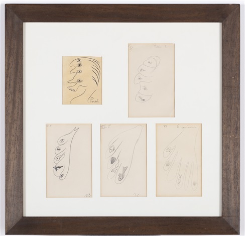 Dessins communiqués by Benjamin Péret, Robert Rius, Thérèse Caen ...