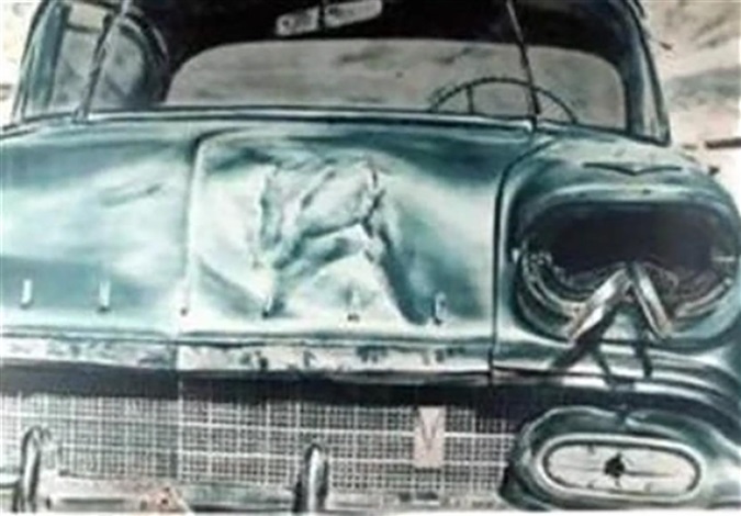 Desert Wreck by John Salt on artnet