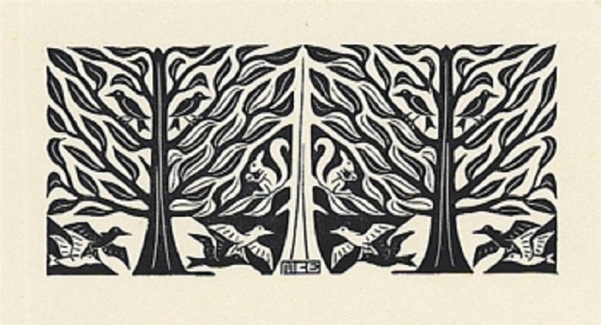 Trees and Animals 391 by M.C Escher on artnet