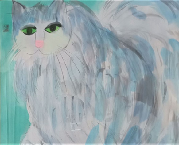 Cat by Walasse Ting on artnet