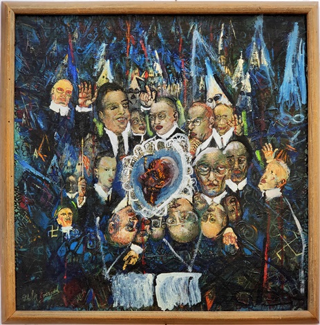 Klu Klux Kla Racism, Civil Rights by Philip Evergood on artnet