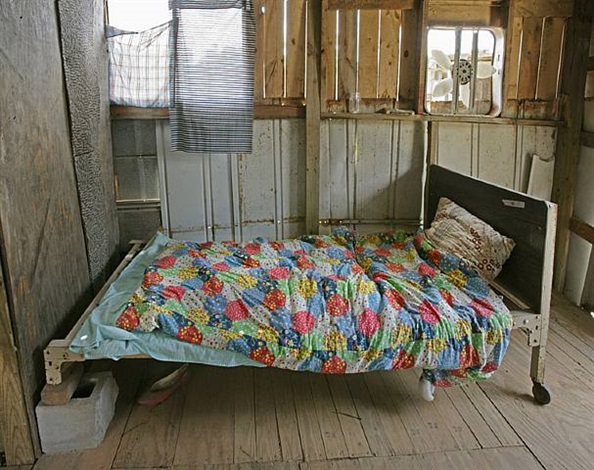 Global Village Bed on Concrete Block by Andrea Robbins and Max Becher ...
