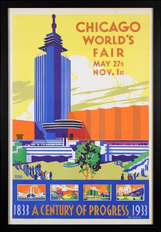 Chicago Worlds Fair by Weimer Pursell on artnet