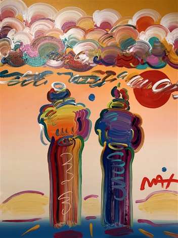 Two Sages by Peter Max on artnet