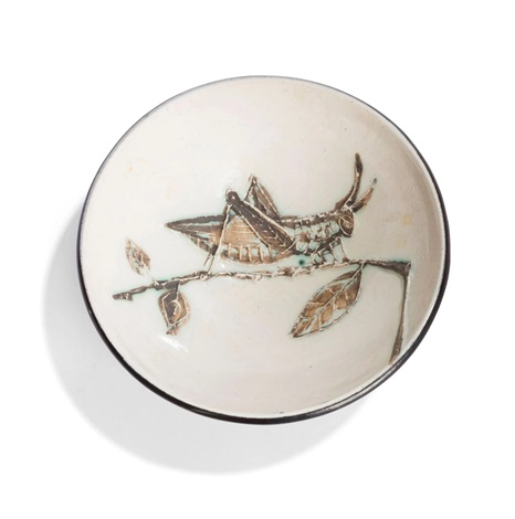 Sauterelle sur une branche A.R.258 by Pablo Picasso on artnet