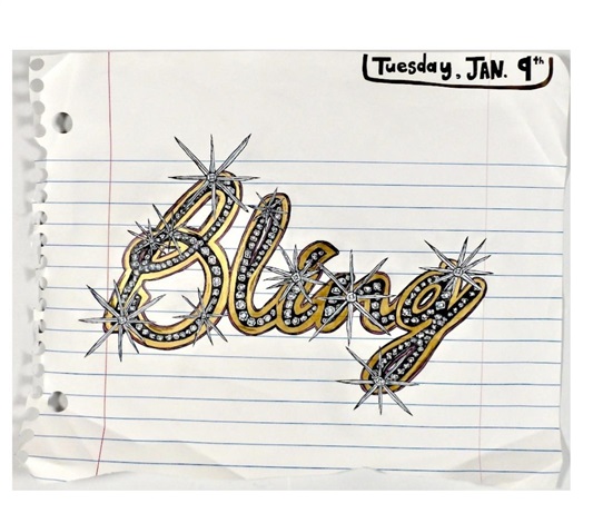 Bling Drawing 3 by Michael Scoggins on artnet