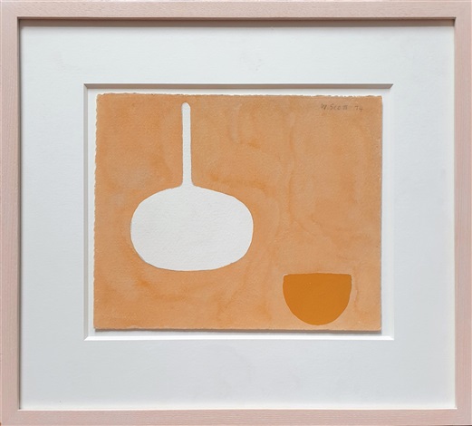 Still Life orange Theme XVIIIL by William Scott on artnet