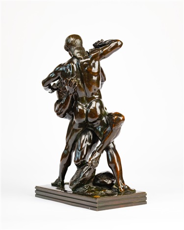 Theseus Slaying the Minotaur by Antoine-Louis Barye on artnet