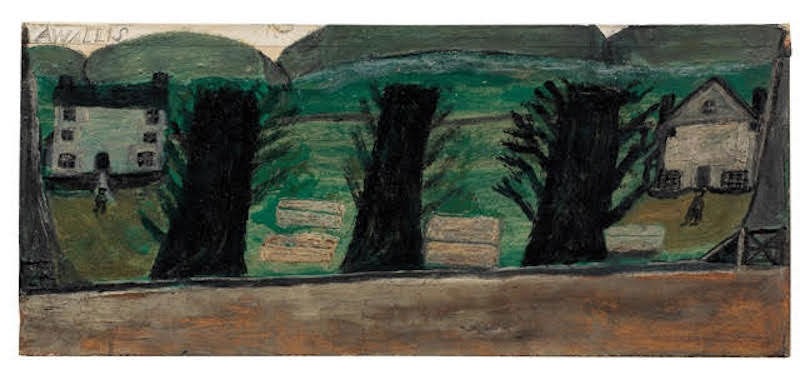 Three Trees by Alfred Wallis on artnet