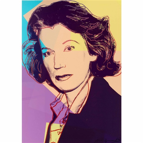 Mildred Scheel by Andy Warhol on artnet