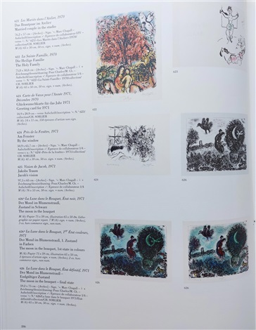 The Moon in the Bouquet by Marc Chagall on artnet