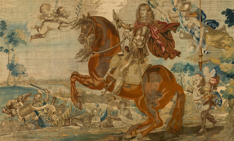 King Charles II. of England on Horseback, c. 16601670 by Michel Wauters ...
