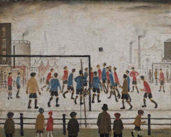 A Football Match by L.S. Lowry on artnet