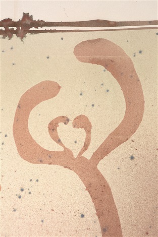 The First Fern of Spring, backdrop infinity tile, co-signed with Leach ...