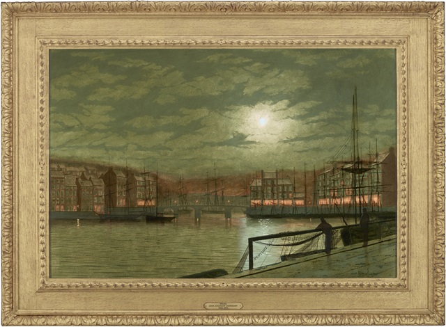 Whitby by John Atkinson Grimshaw on artnet