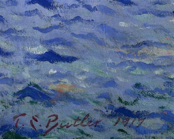 New York Harbor by Theodore Earl Butler on artnet