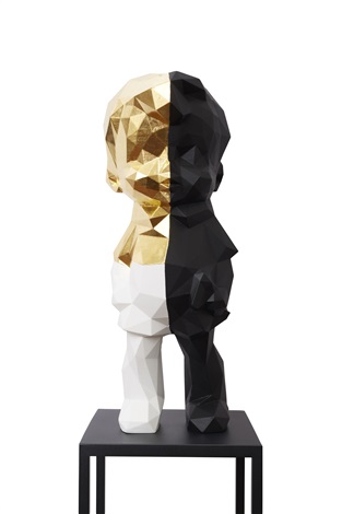 Lost Toy Boy - Black, White, Gold by Mo Cornelisse on artnet