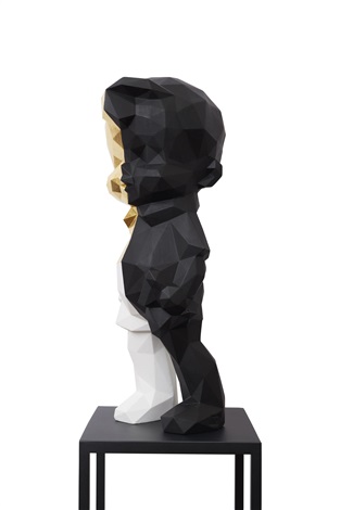 Lost Toy Boy - Black, White, Gold by Mo Cornelisse on artnet
