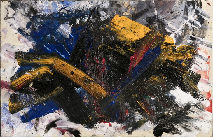 Untitled, 1958 by Michael Goldberg on artnet