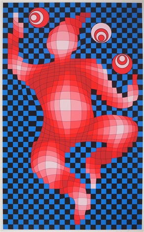 Kinetic Character by Victor Vasarely on artnet
