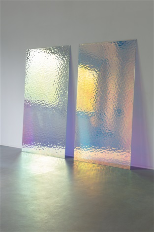 frisson bleu, frisson rose by Ann Veronica Janssens on artnet