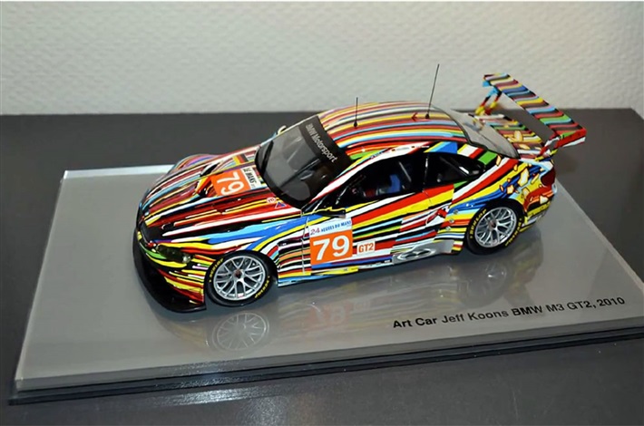 Art Car Jeff Koons BMW M3 GT2 by Jeff Koons on artnet