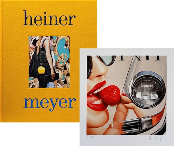Buch ULTRA GLOSSY inkl. Vorzugsgrafik SWEETER THAN STRAWBERRY by Heiner Meyer on artnet