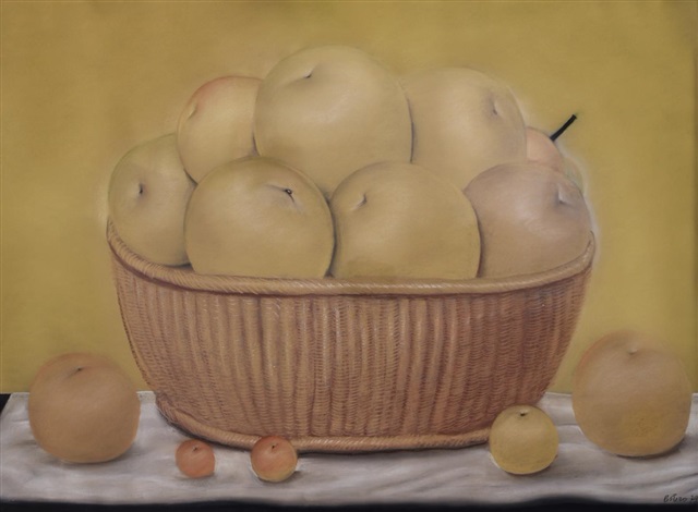 Bodegon con Naranjas - Still Life with Oranges by Fernando Botero on artnet