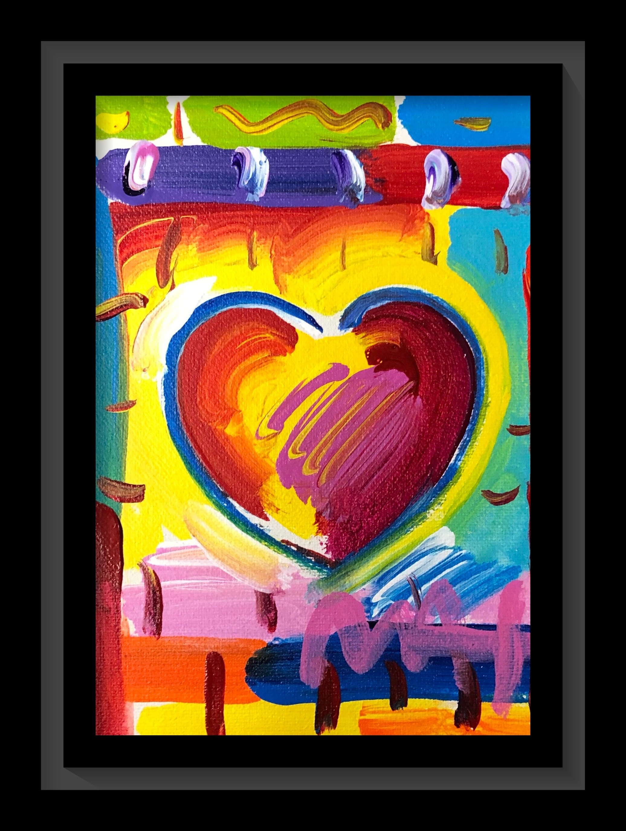 Peter Max Heart Series