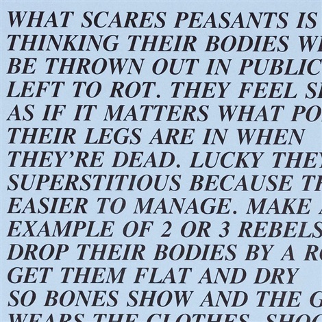 Inflammatory Essay from Documenta 1982 by Jenny Holzer on artnet