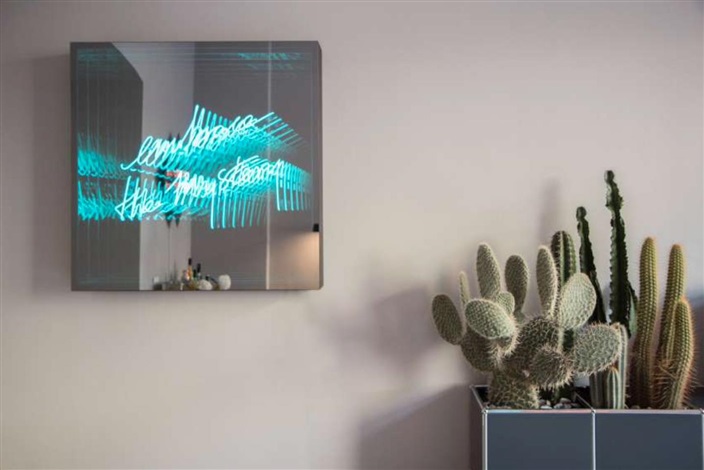 Embrace The Mystery Infinity Mirror Box by Olivia Steele on artnet