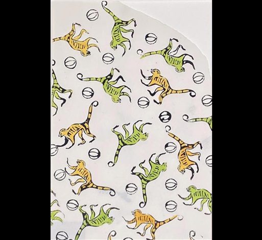 Monkeys Stamped by Andy Warhol on artnet