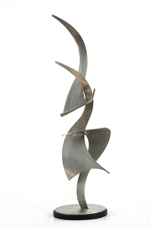 Elegant Movements 195 - contemporary, abstract, forged stainless steel ...