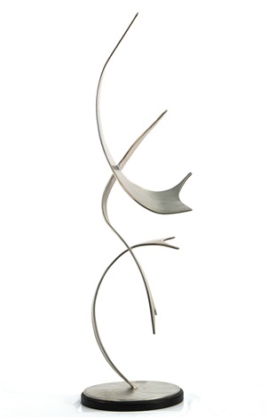 Elegant Movements 195 - contemporary, abstract, forged stainless steel ...