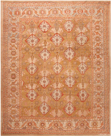 BEAUTIFUL TRIBAL ROOM SIZE RUSTIC ANTIQUE PERSIAN BAKSHAISH RUG on artnet