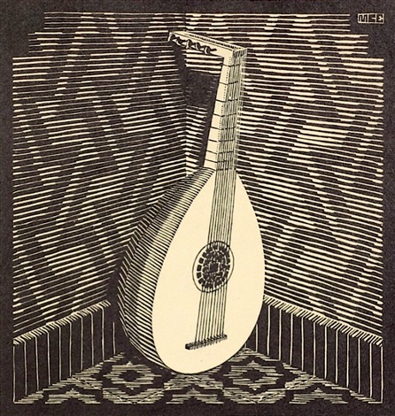 Emblemata - Lute by M.C Escher on artnet