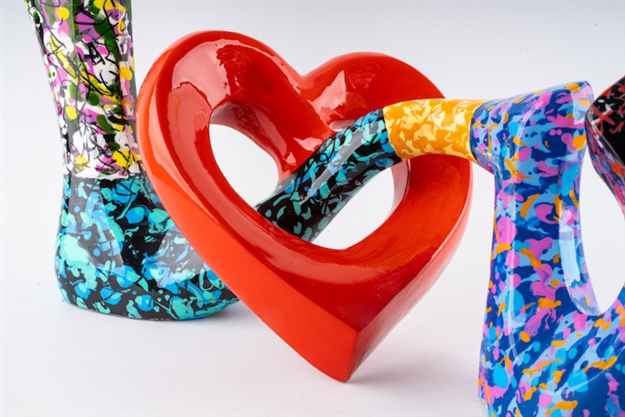 New Love - Homage to Pollock by Dorit Levinstein on artnet