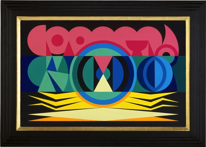 Aoum II by Auguste Herbin on artnet