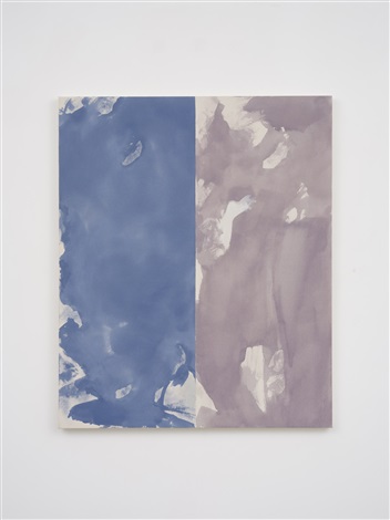 Blue with Light Lilac by Peter Joseph on artnet