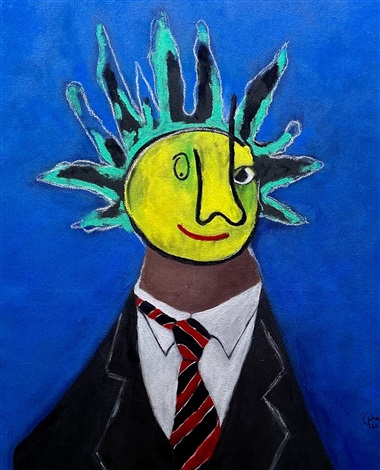 Jean-Michel Basquiat by Wisdom Uche on artnet