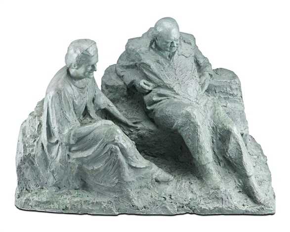 Married Love by Oscar Nemon on artnet