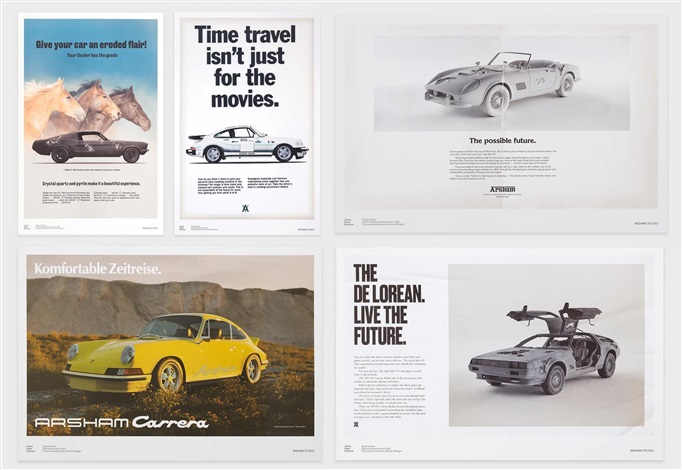 Fictional Advertisements by Daniel Arsham on artnet